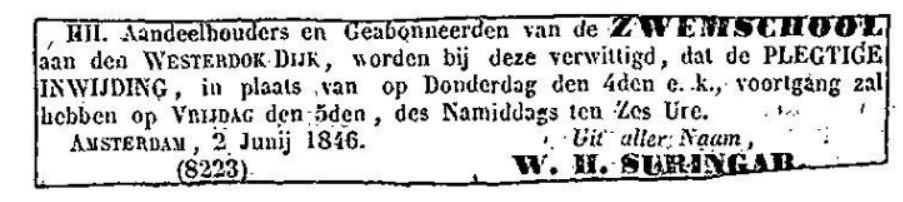 Een verhaal over Willem Hendrik Suringar en zijn dochter Margaretha ...