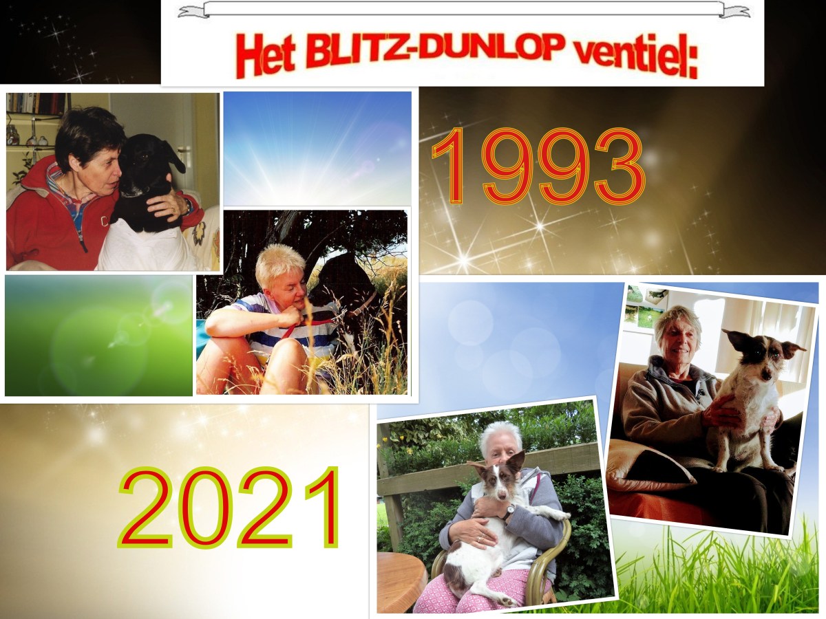 Het BLITZ-DUNLOP ventiel. 6a. 30 jaar samen, Francien en Heldine ...
